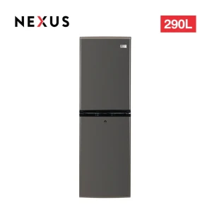Nexus NX-290 290L Double Door Fridge – Inox, Super Freeze | GDE NG ...