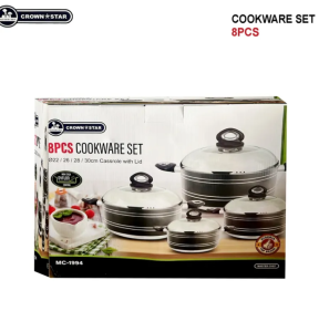 Master Chef Non-Stick Cookware Set MC-1994 – 8-Piece Pots | GDE NG ...